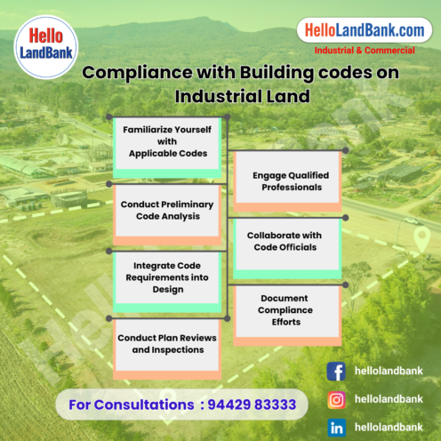How do you ensure compliance with building codes on industrial land ...